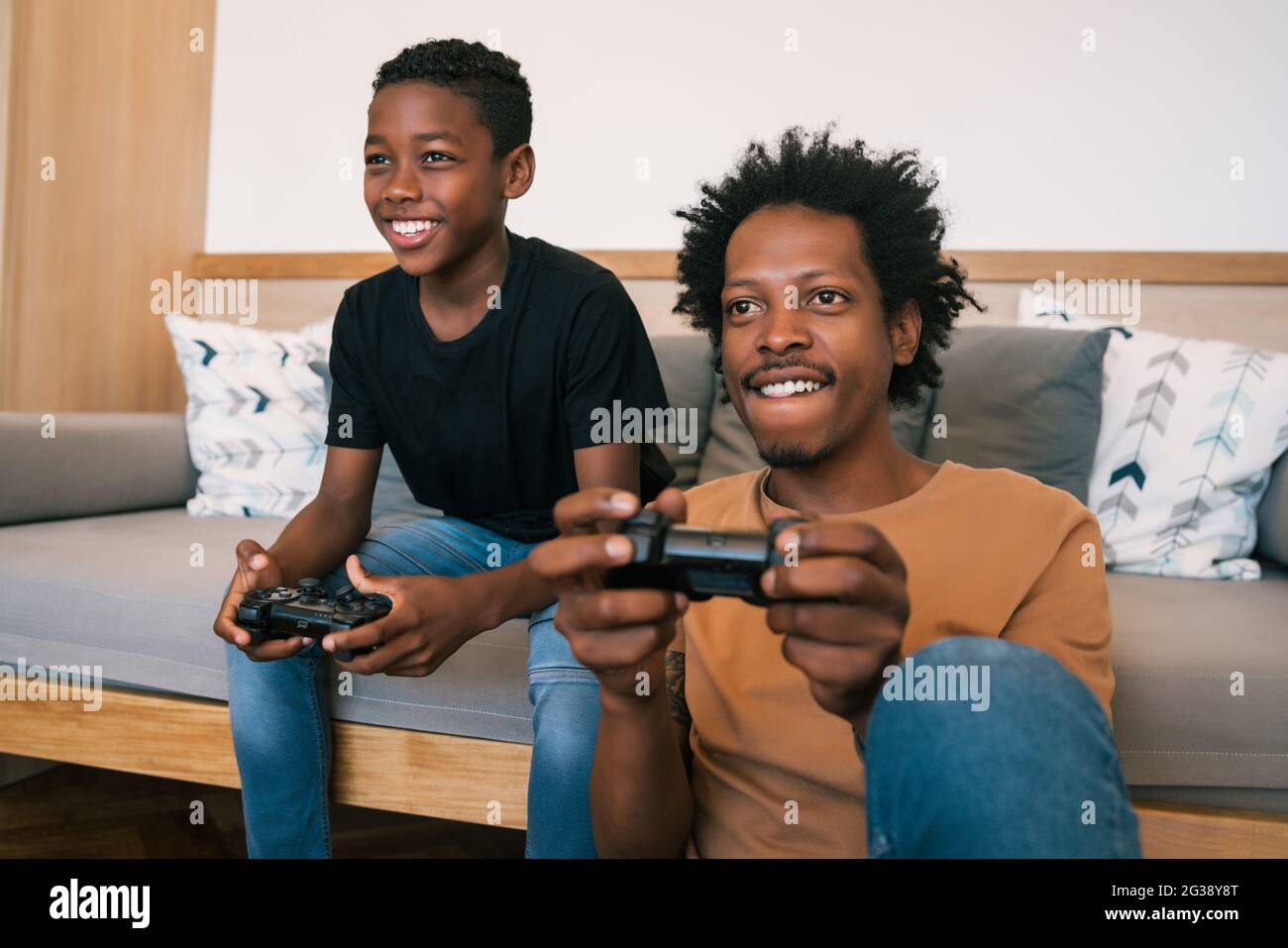 Black Kids Playing Video Games