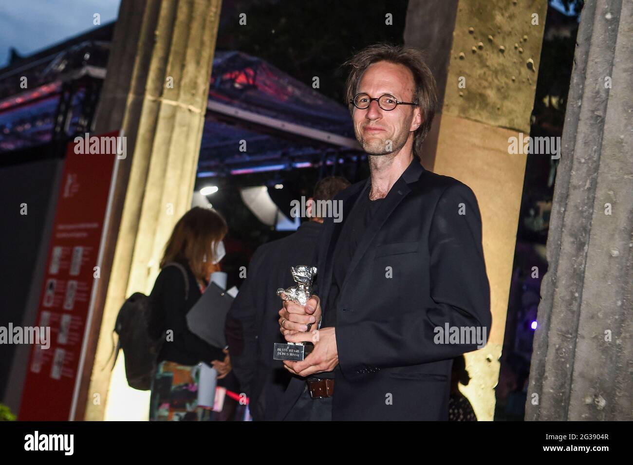 Berlin, Germany. 14th June, 2021. Denes Nagy, winner of the Silver Bear ...