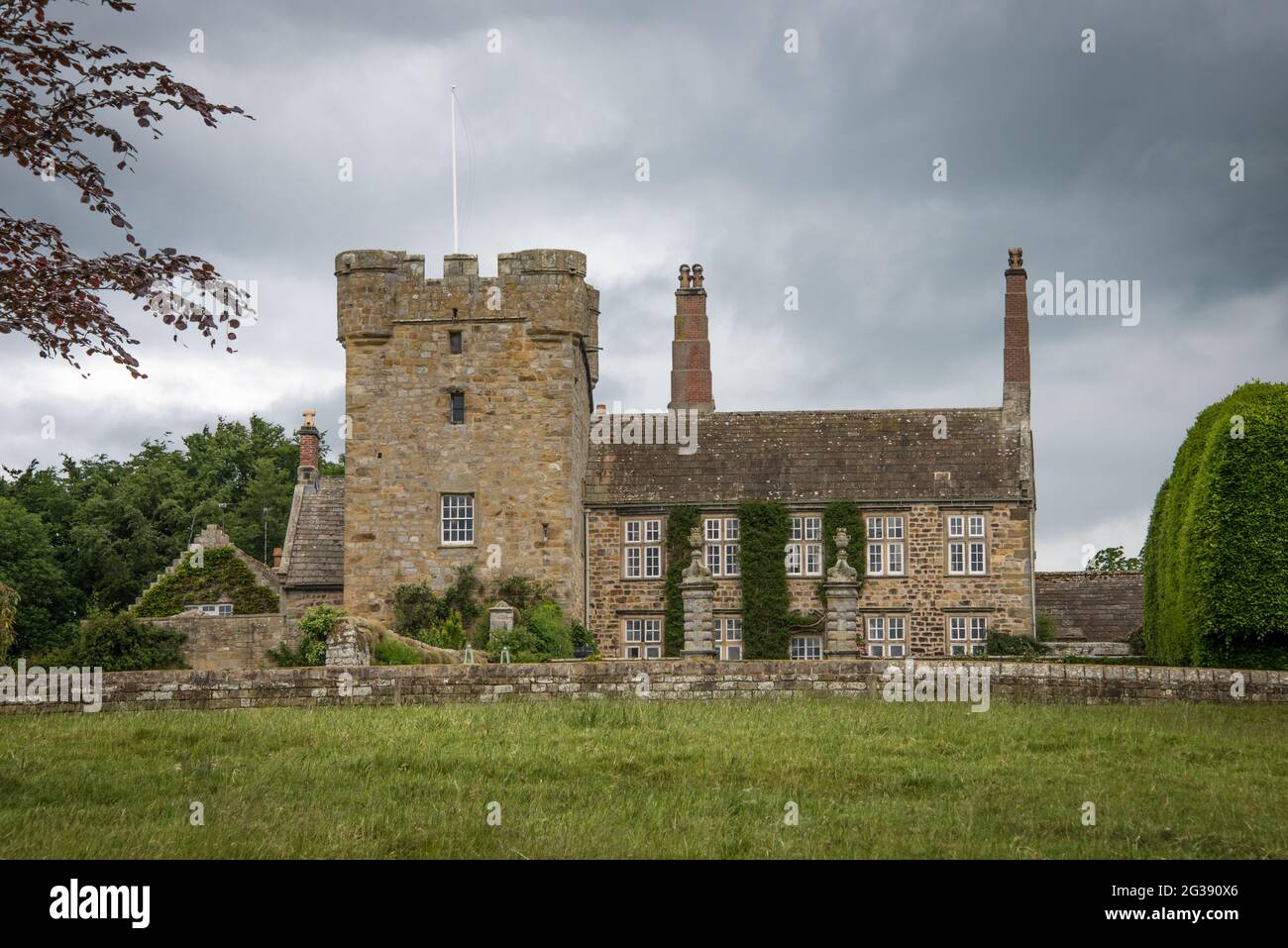 Halton Castle, a medieval towerhouse later altered to a country house ...