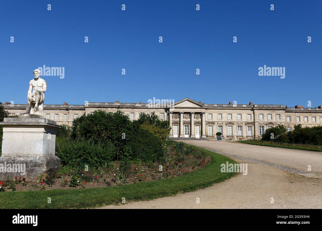 The Imperial Palace of Compiegne town in Oise department enjoyed its ...