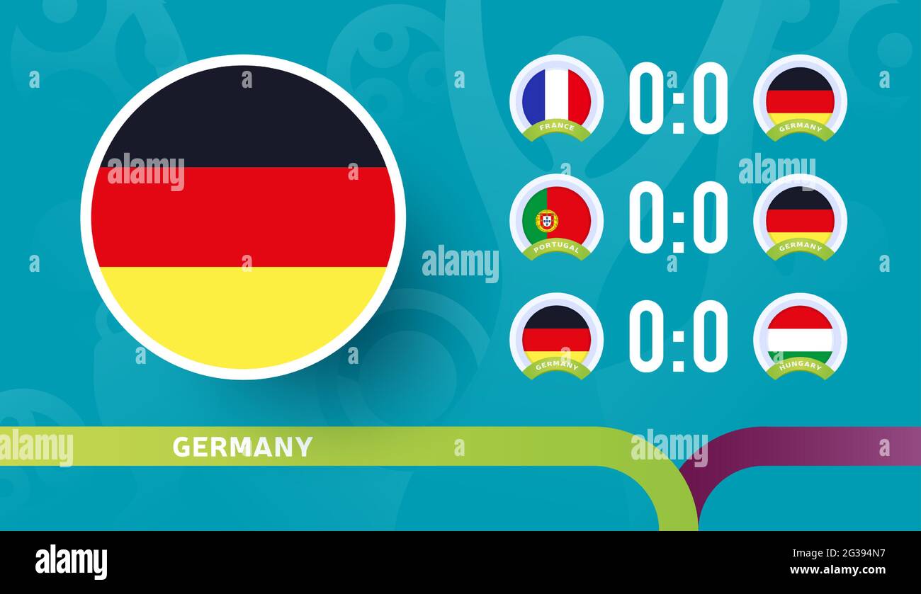 germany national team Schedule matches in the final stage at the 2020 ...