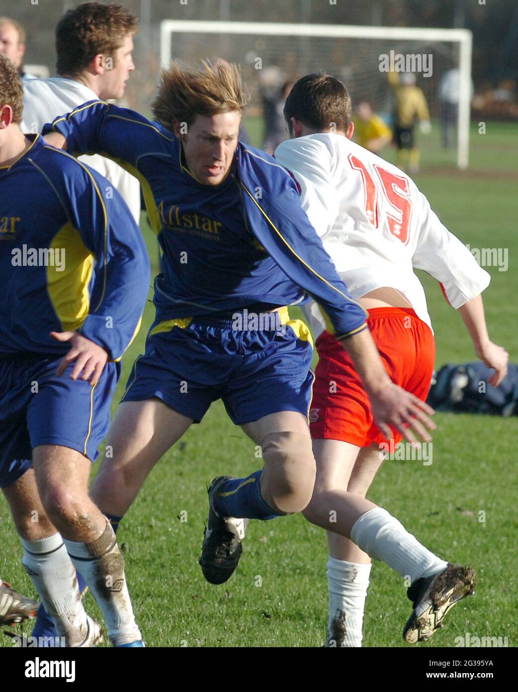 ONE LEGGED FOOTBALLER SPIKE WESTWOOD IN CUP ACTION FOR JIS SUNDAY ...