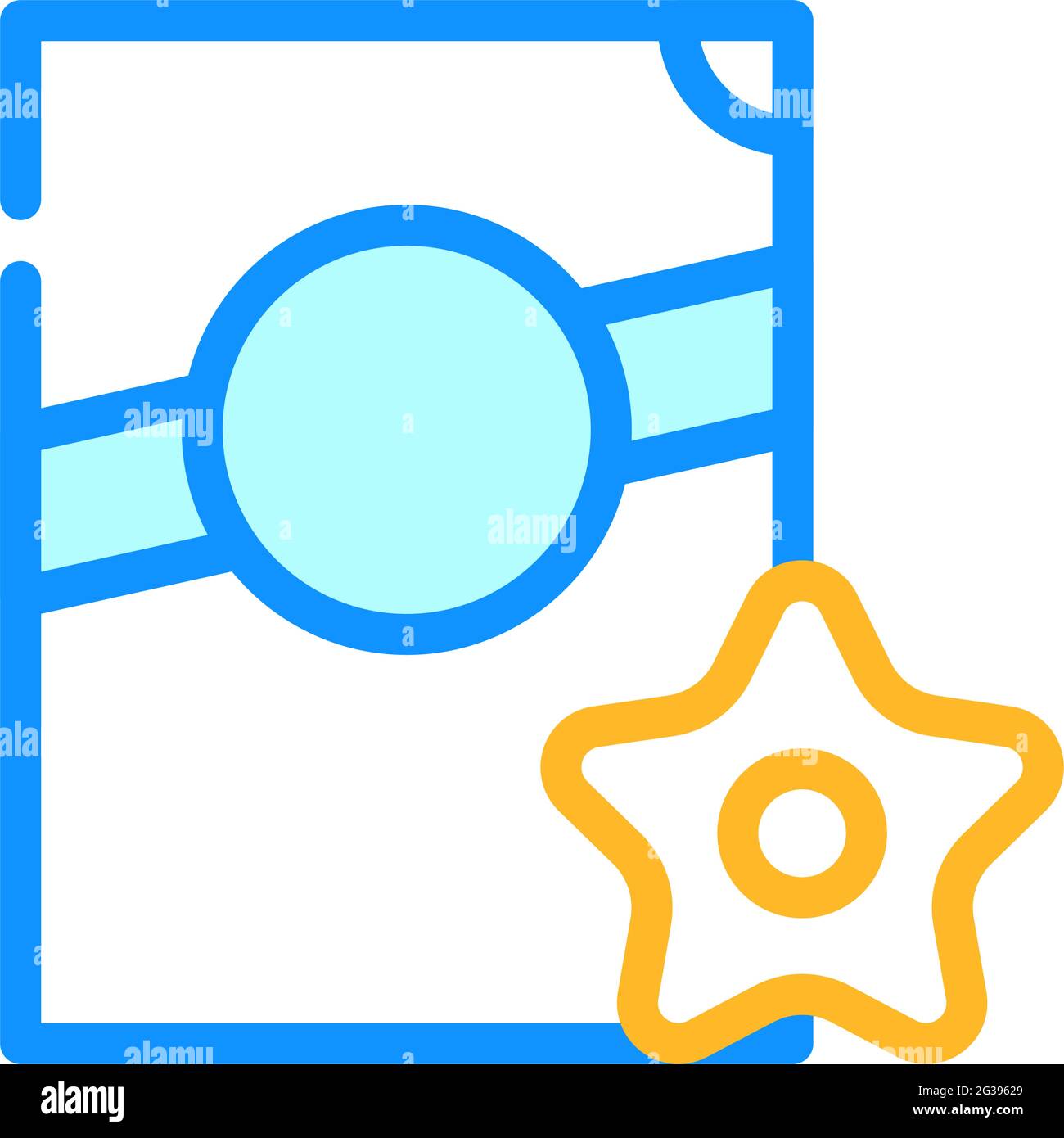 stelline pasta color icon vector illustration Stock Vector Image & Art ...