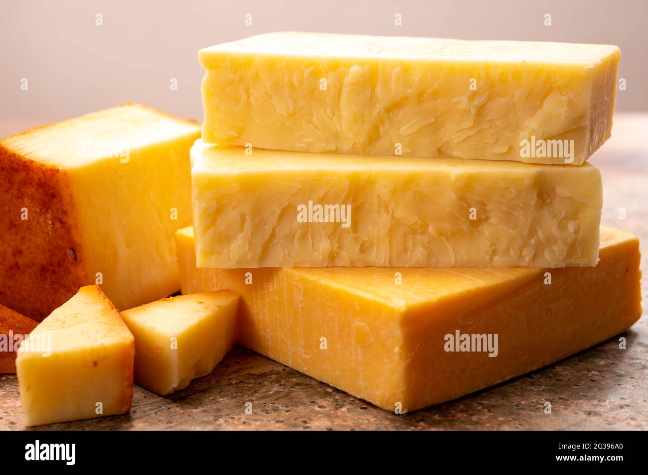 Cheese collection, cheeses from United Kingdom, scottish matured ...
