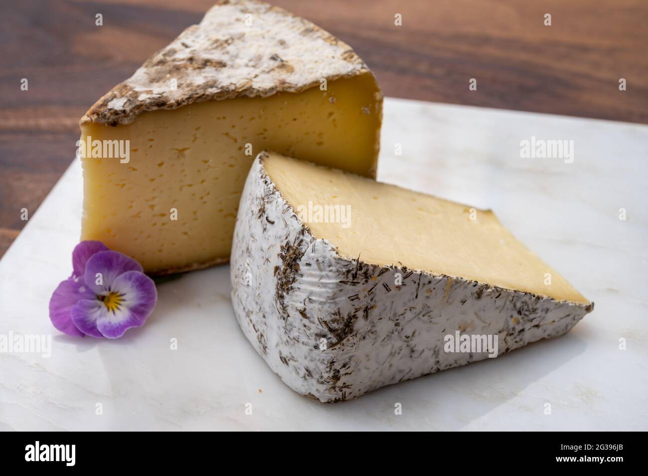 Cheese collection, Tomme de Savoie cheese from Savoy region in French ...