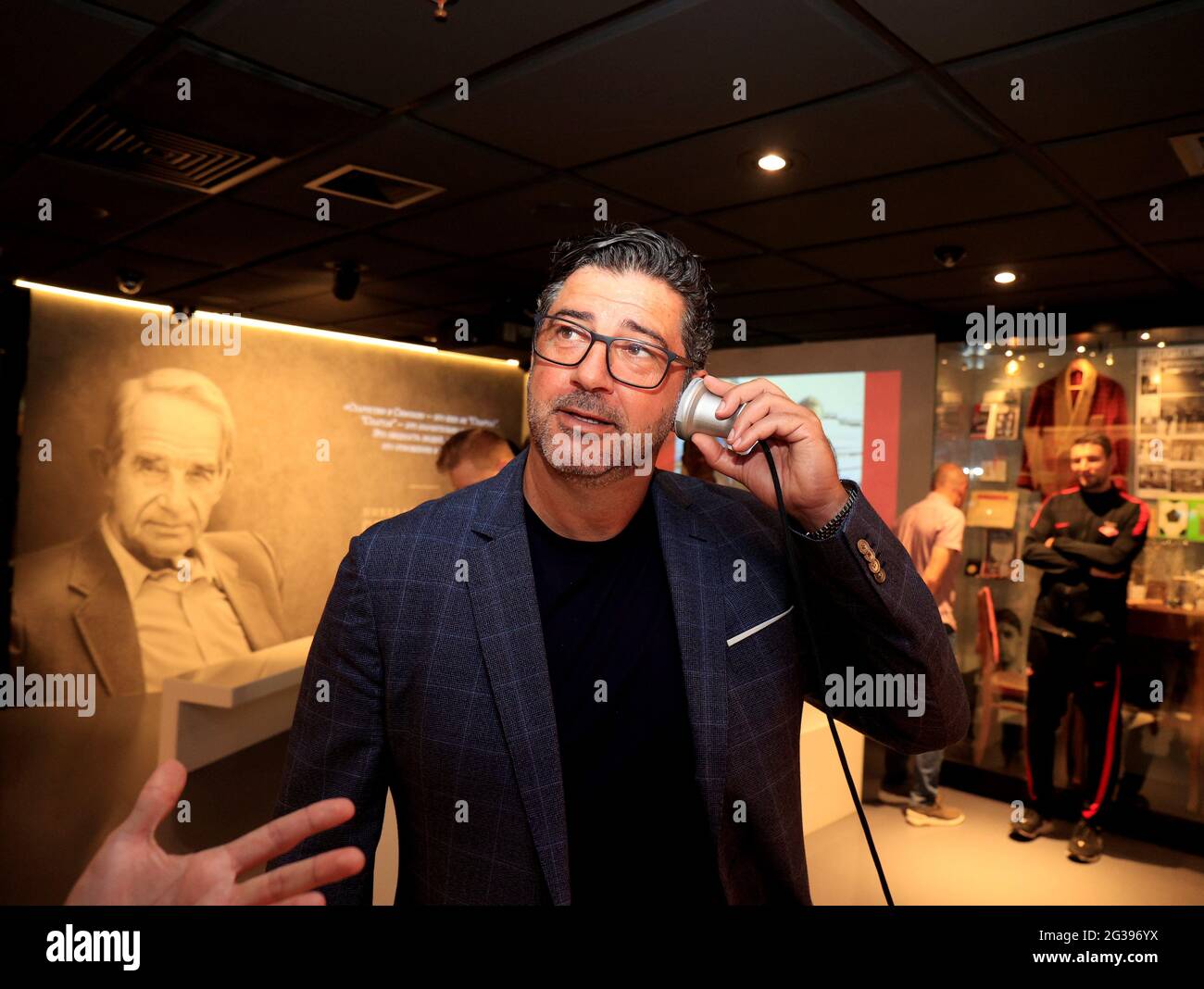 MOSCOW, RUSSIA, JUNE 14, 2021. New Spartak head coach Rui Vitoria at ...