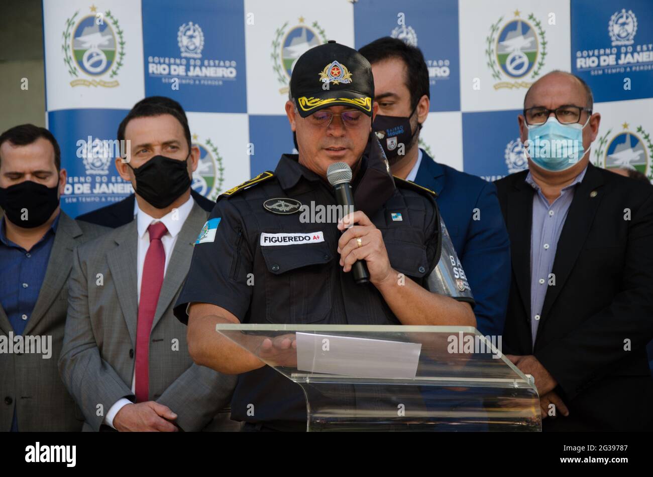 Rio De Janeiro, Brazil. 14th June, 2021. The Military Police of the ...