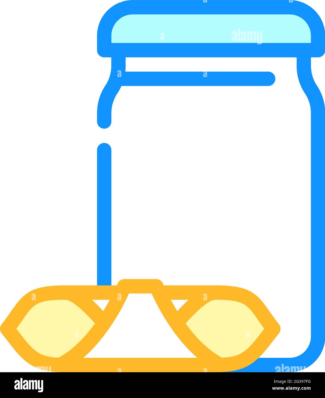 garganelli pasta color icon vector illustration Stock Vector Image ...