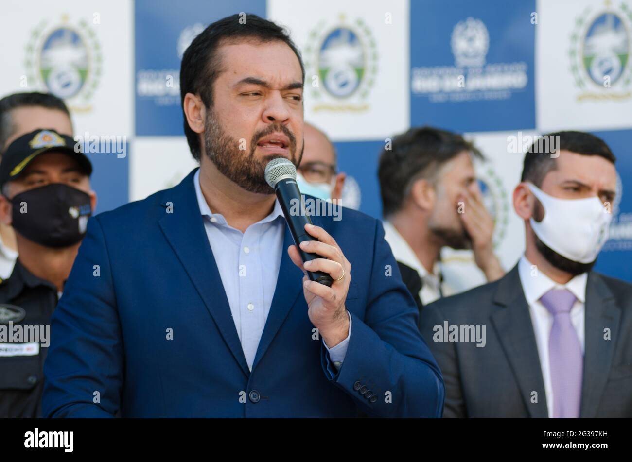 Rio De Janeiro, Brazil. 14th June, 2021. The Military Police of the ...