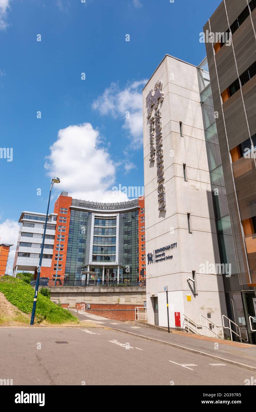 The Birmingham Metropolitan College, Birmingham, UK 2021 Stock Photo ...