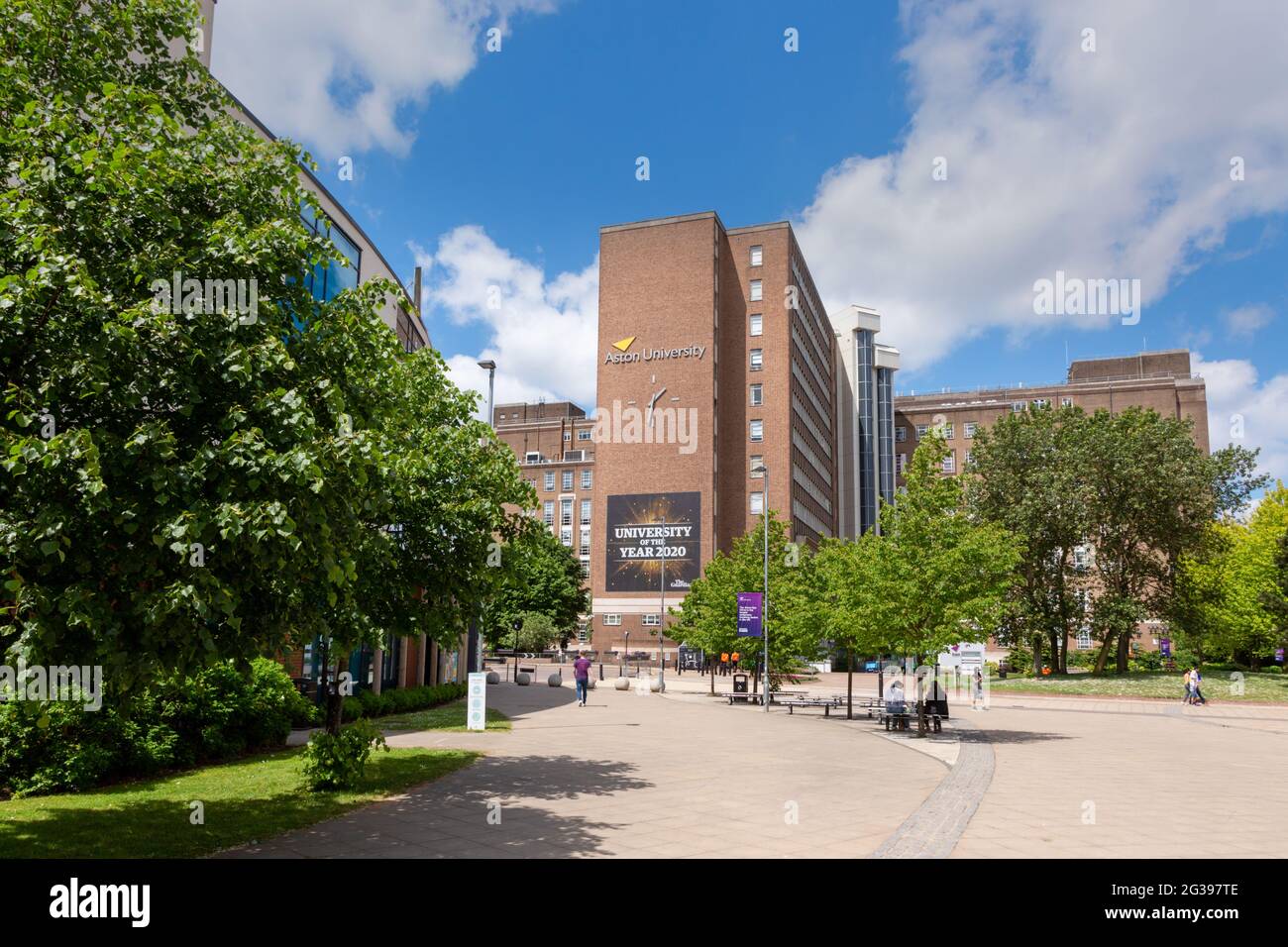 Aston University buildings, Birmingham, UK 2021 Stock Photo - Alamy