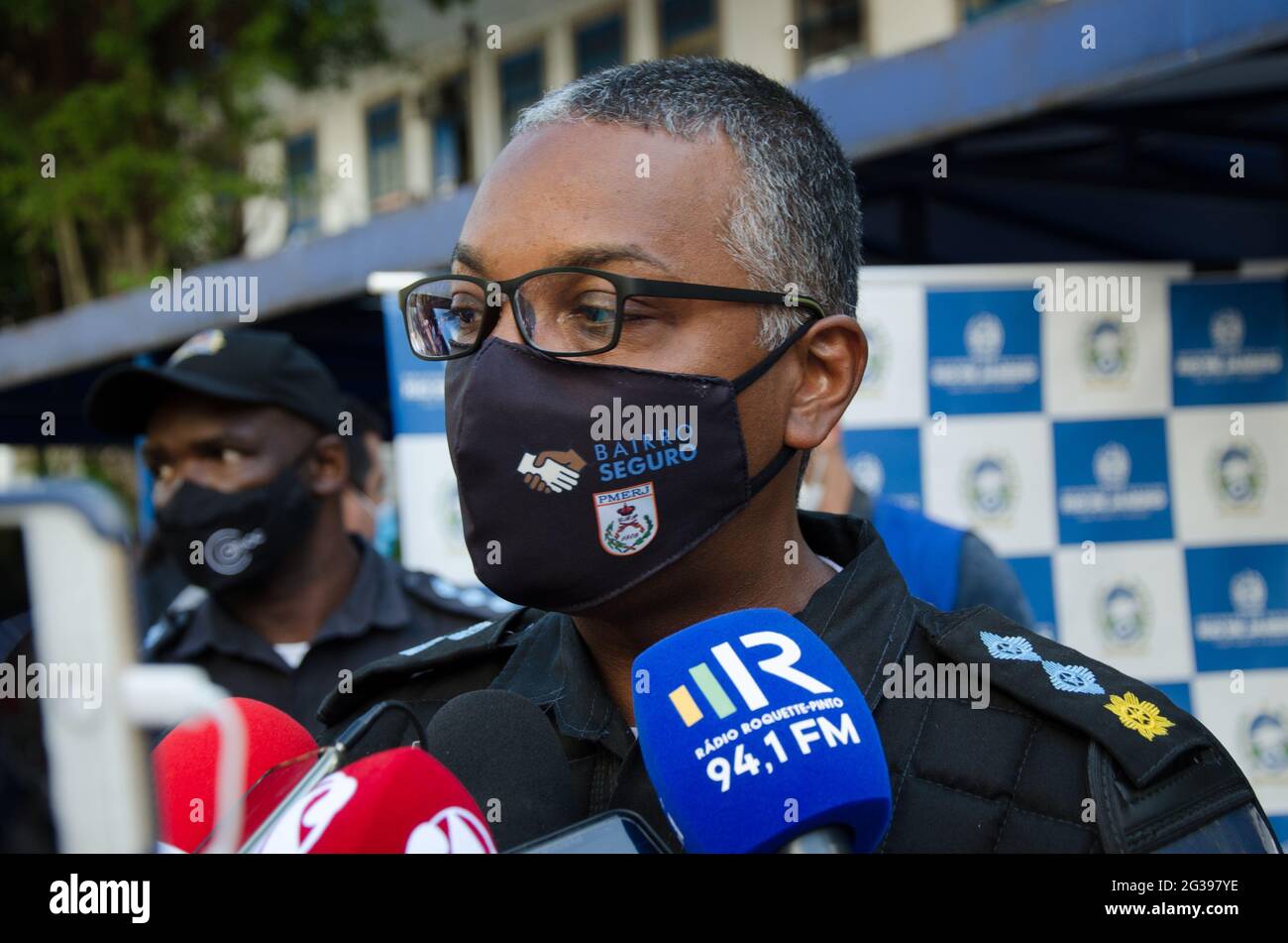 Rio De Janeiro, Brazil. 14th June, 2021. The Military Police of the ...