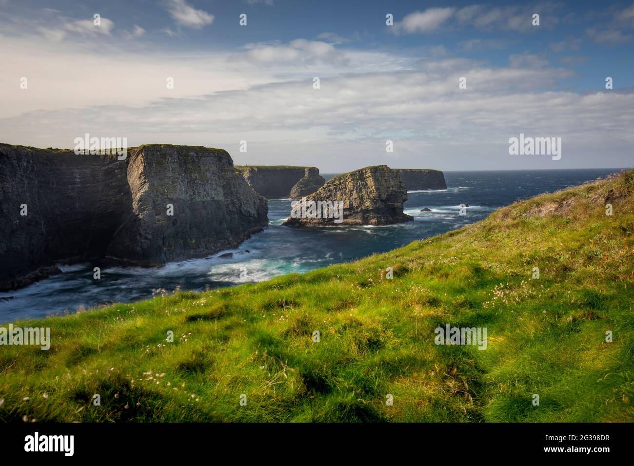 Kilkee Cliffs, Ireland seascape Stock Photo - Alamy