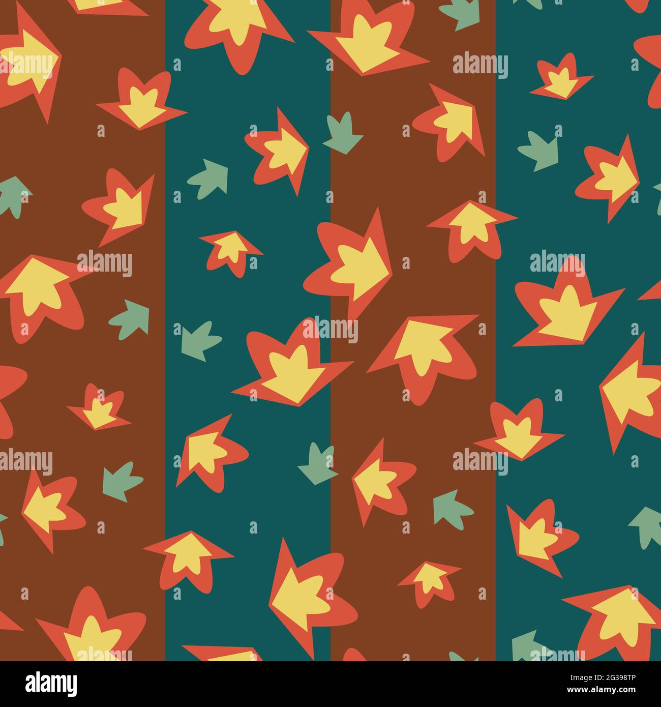 Beautiful colorful repeat pattern illustration - great for background ...