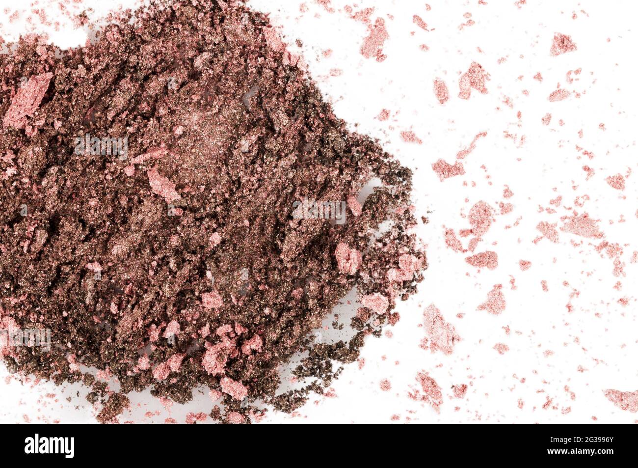 Shiny eye shadow. Multi-colored eye shadow. Macro Stock Photo - Alamy
