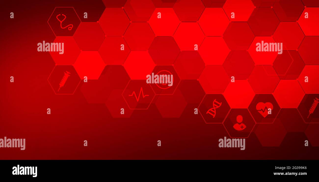 Abstract Medical Background with Healthcare Icons Collection Wallpaper ...