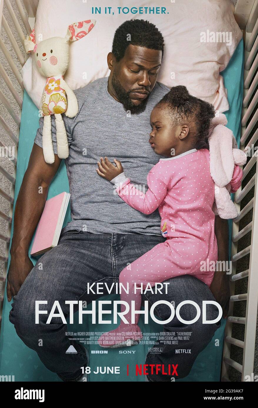 FATHERHOOD, British poster, Kevin Hart, 2021. © Netflix /Courtesy ...