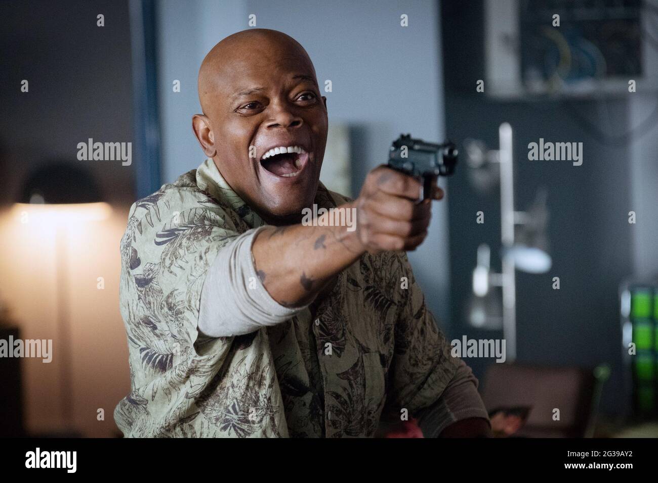 THE HITMAN'S WIFE'S BODYGUARD, Samuel L. Jackson, 2021. ph: David ...