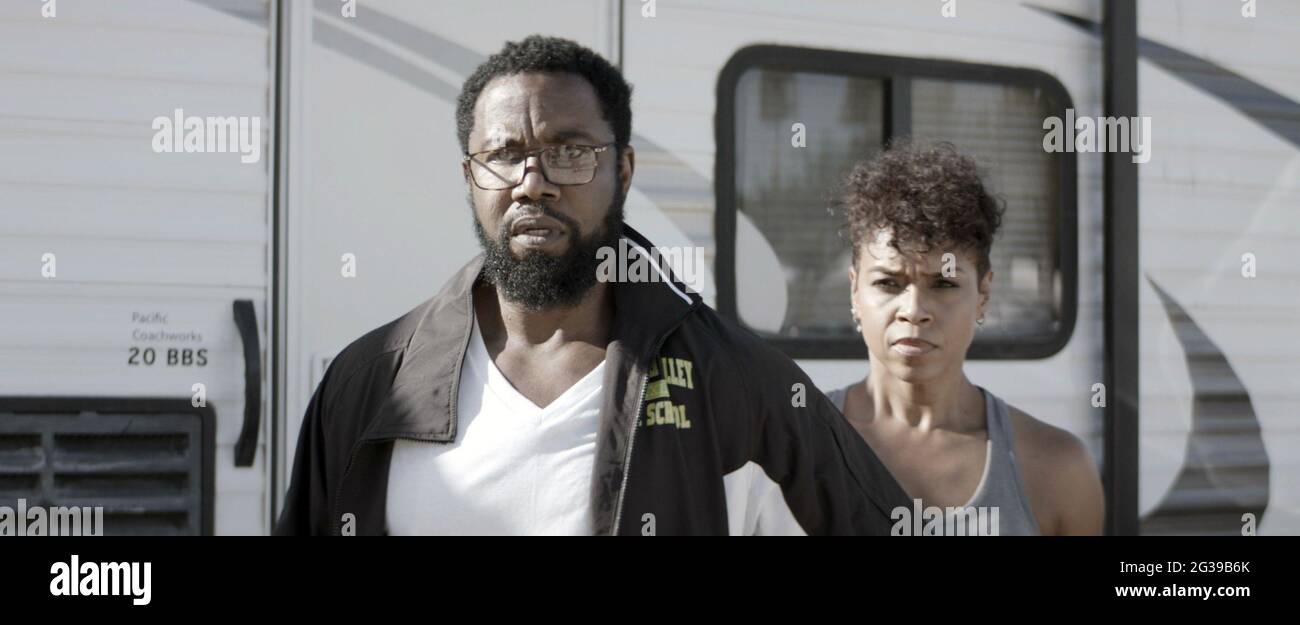 TAKE BACK, from left: Michael Jai White, Gillian White, 2021. © Shout ...