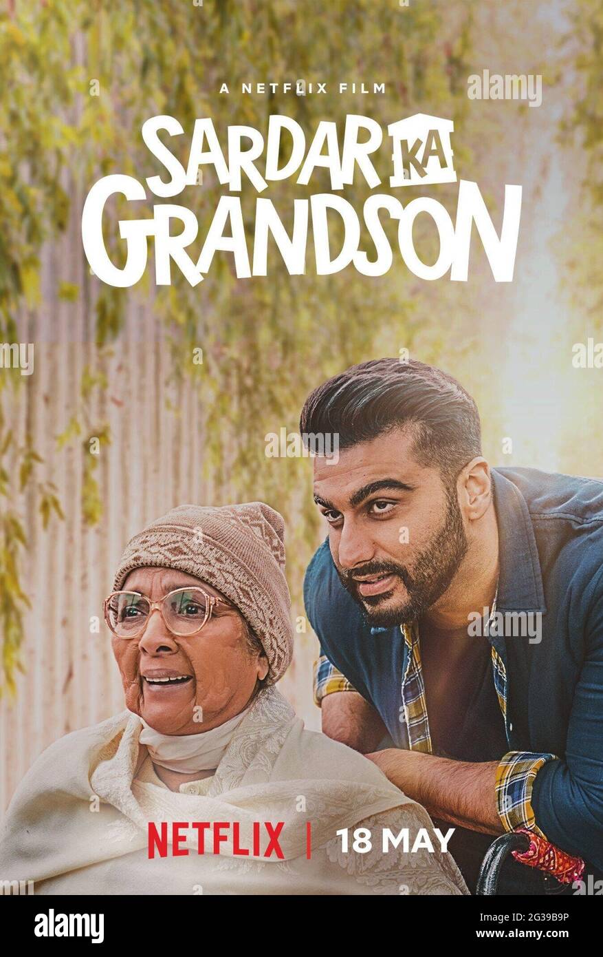 SARDAR KA GRANDSON, poster, from left: Neena Gupta, Arjun Kapoor, 2021 ...