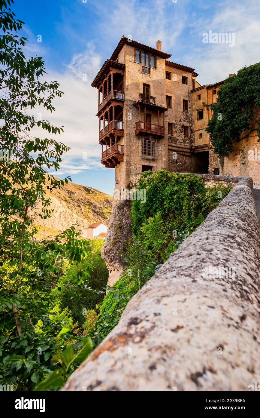 Cuenca Spain city of Hanging houses is an unesco heritage medieval ...