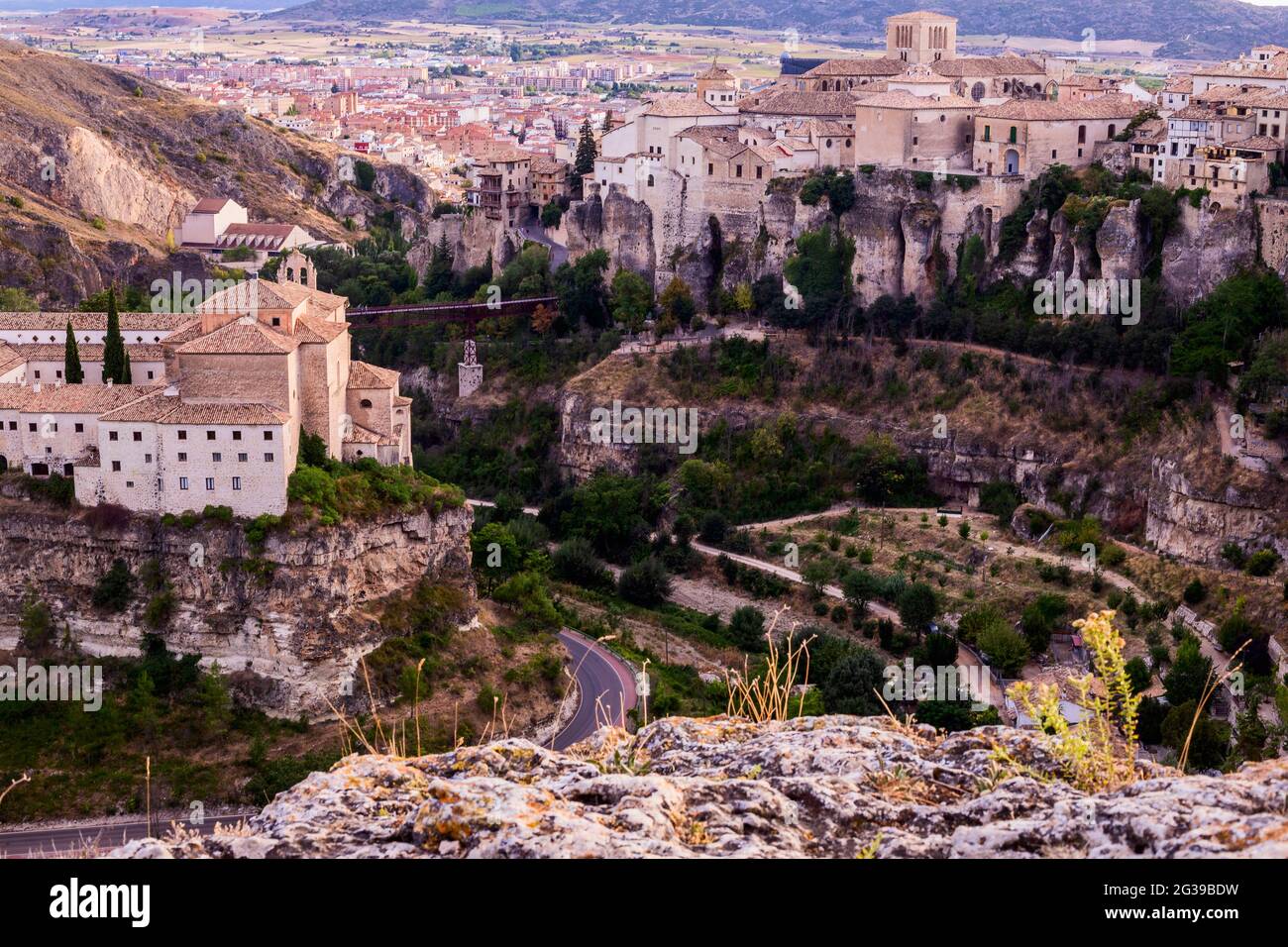 Cuenca Spain city of Hanging houses is an unesco heritage medieval ...