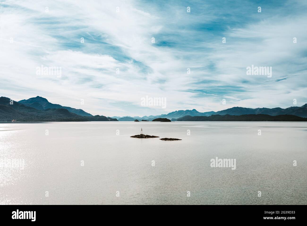 Small islands in the middle of the sea Stock Photo - Alamy