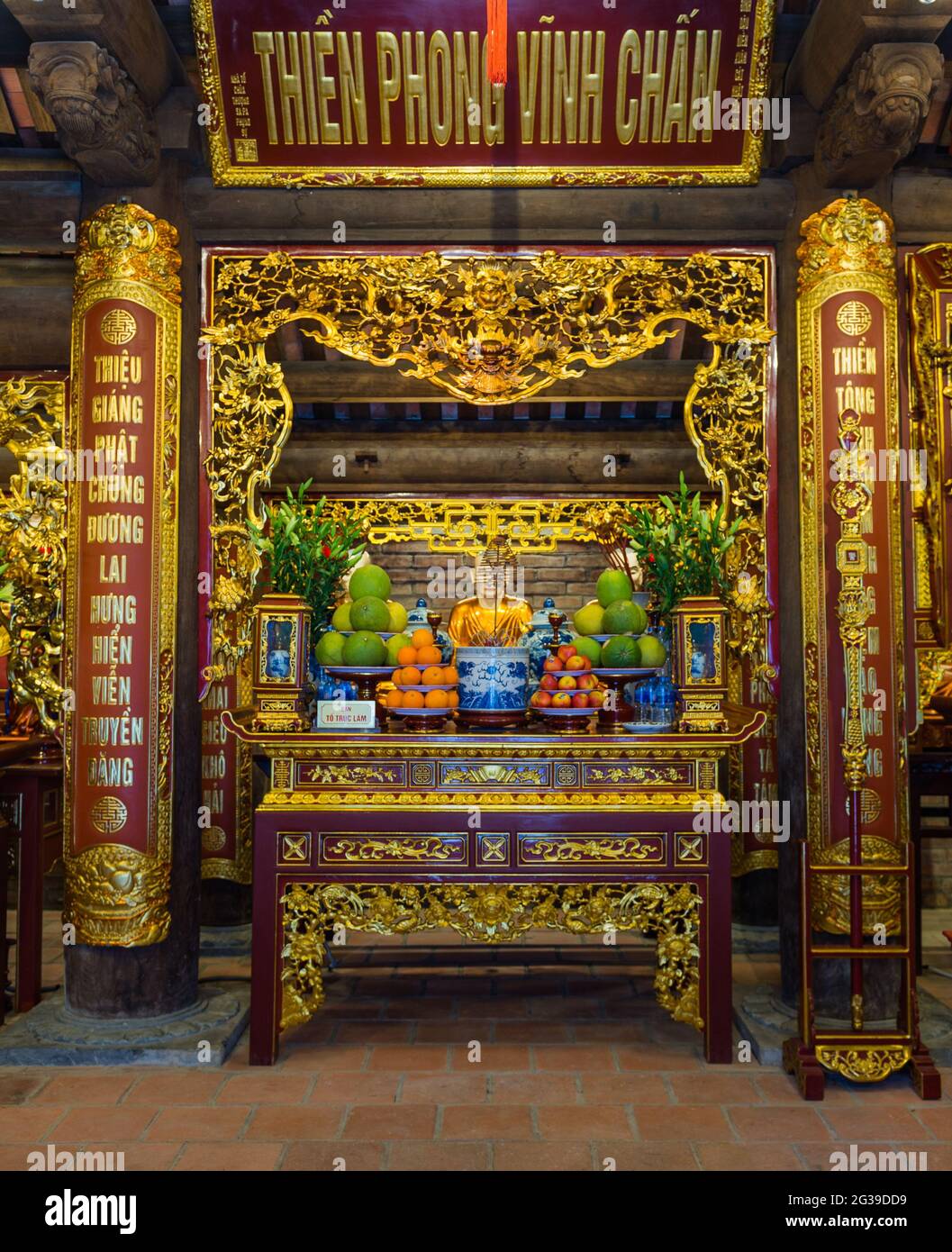 Buddhism temple in sapa lao hi-res stock photography and images - Alamy