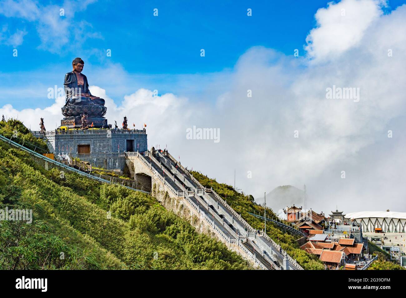 Buddhism temple in sapa lao hi-res stock photography and images - Alamy