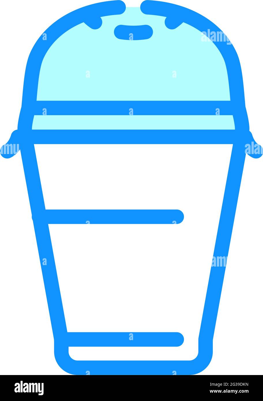 drink plastic cup color icon vector illustration Stock Vector Image ...