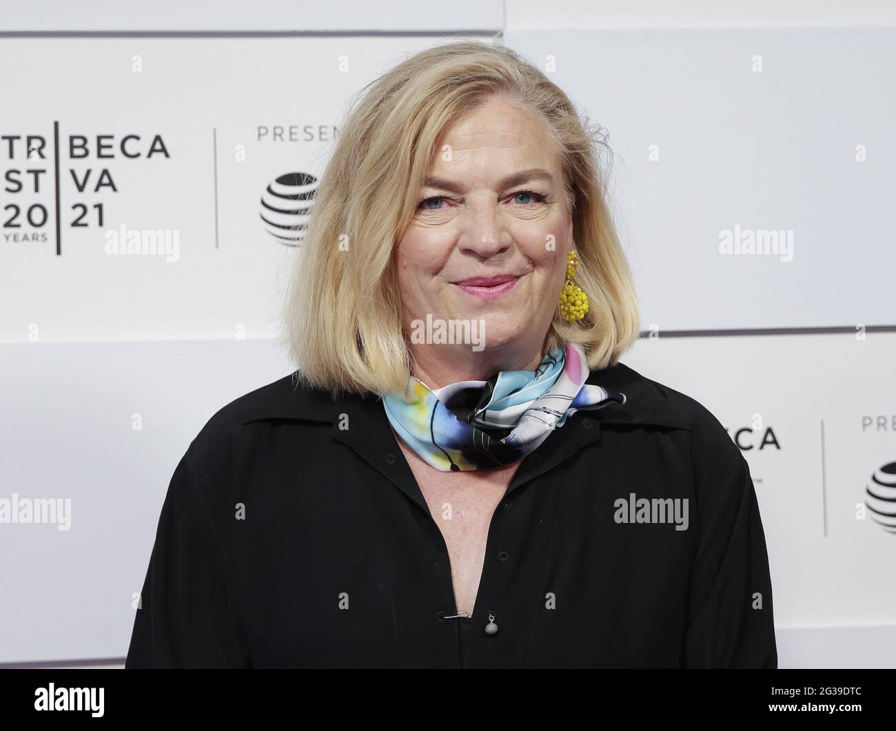 New York, United States. 14th June, 2021. Annette Porter arrives on the ...