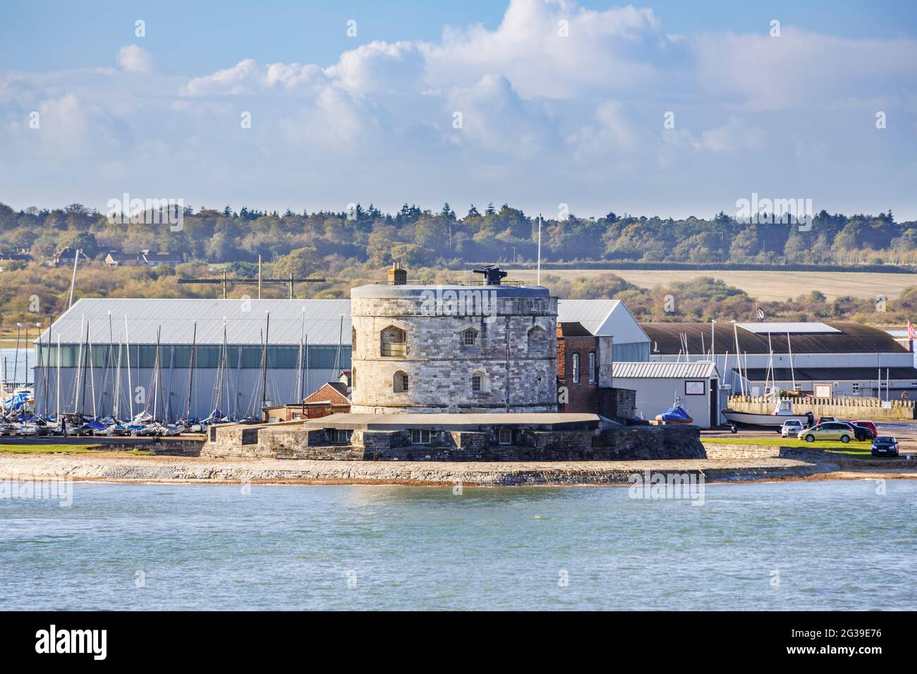 Calshot Castle, an artillery Device Fort built by Henry VIII on Calshot ...