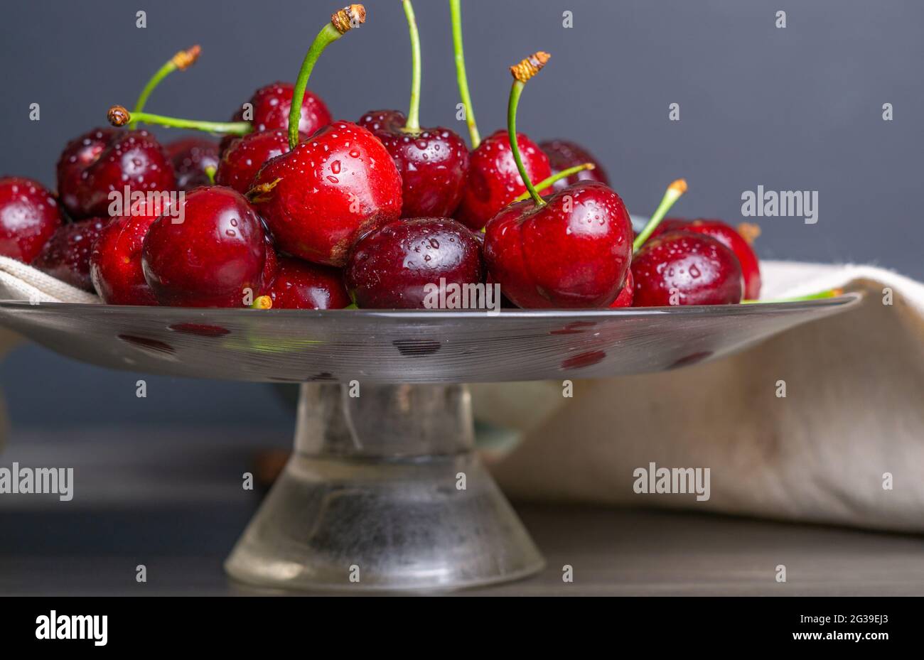 fresh summer cherries Stock Photo - Alamy