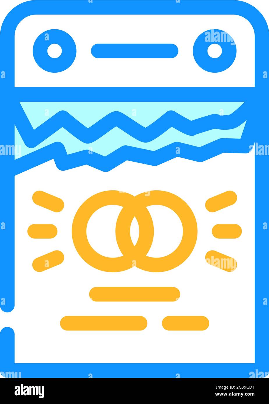 calendare with wedding date color icon vector illustration Stock Vector ...