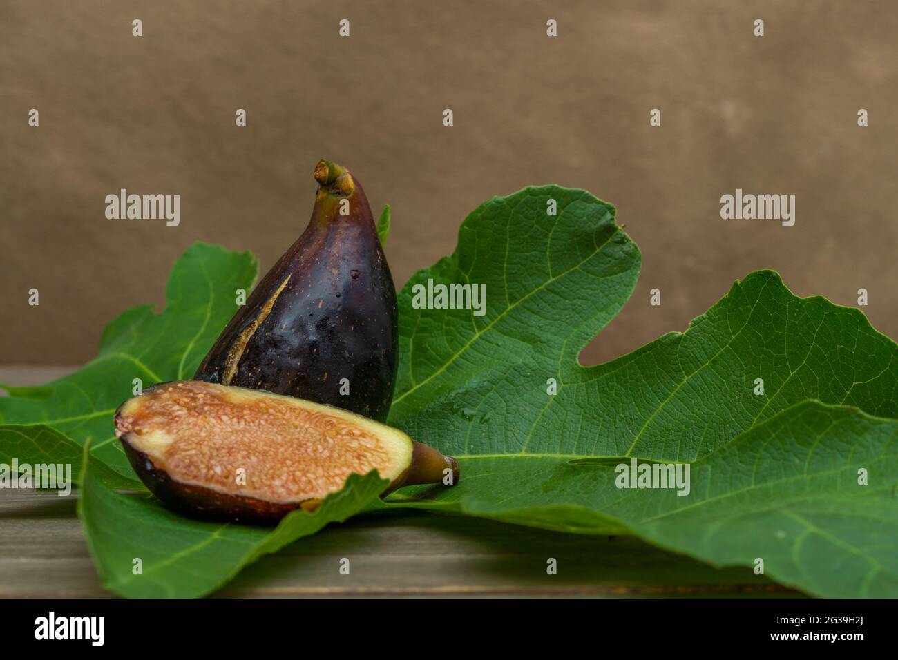 organic breba picked from the tree Stock Photo - Alamy