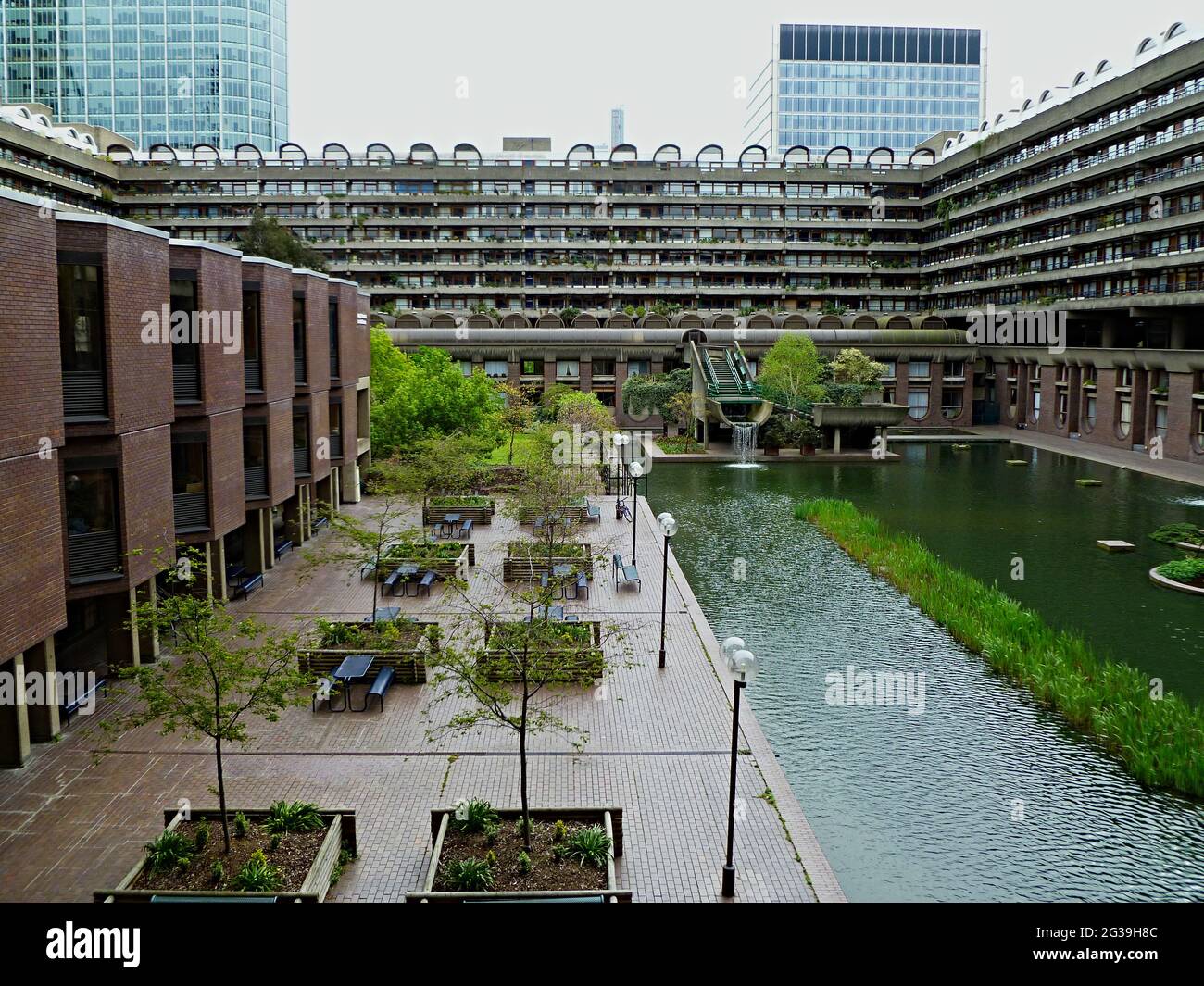 Barbican Water Garden High Resolution Stock Photography and Images - Alamy