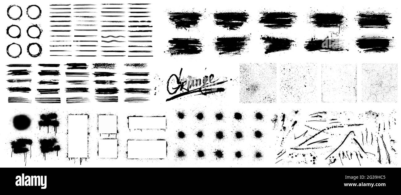 Diverse grunge collection with many different elements - Overlay ...