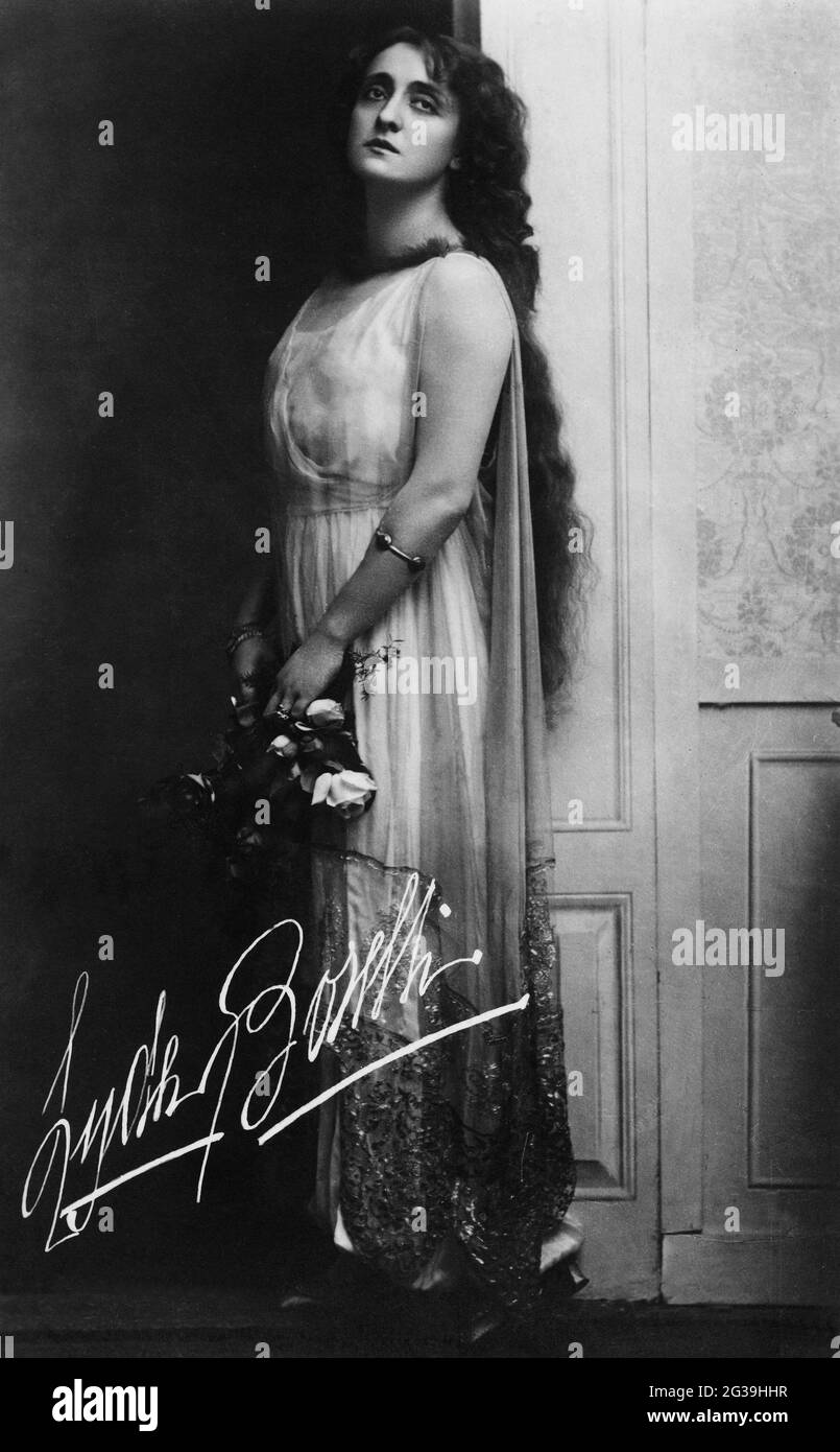 1915 ca., ITALY : The italian silent movie actress LYDA BORELLI ...