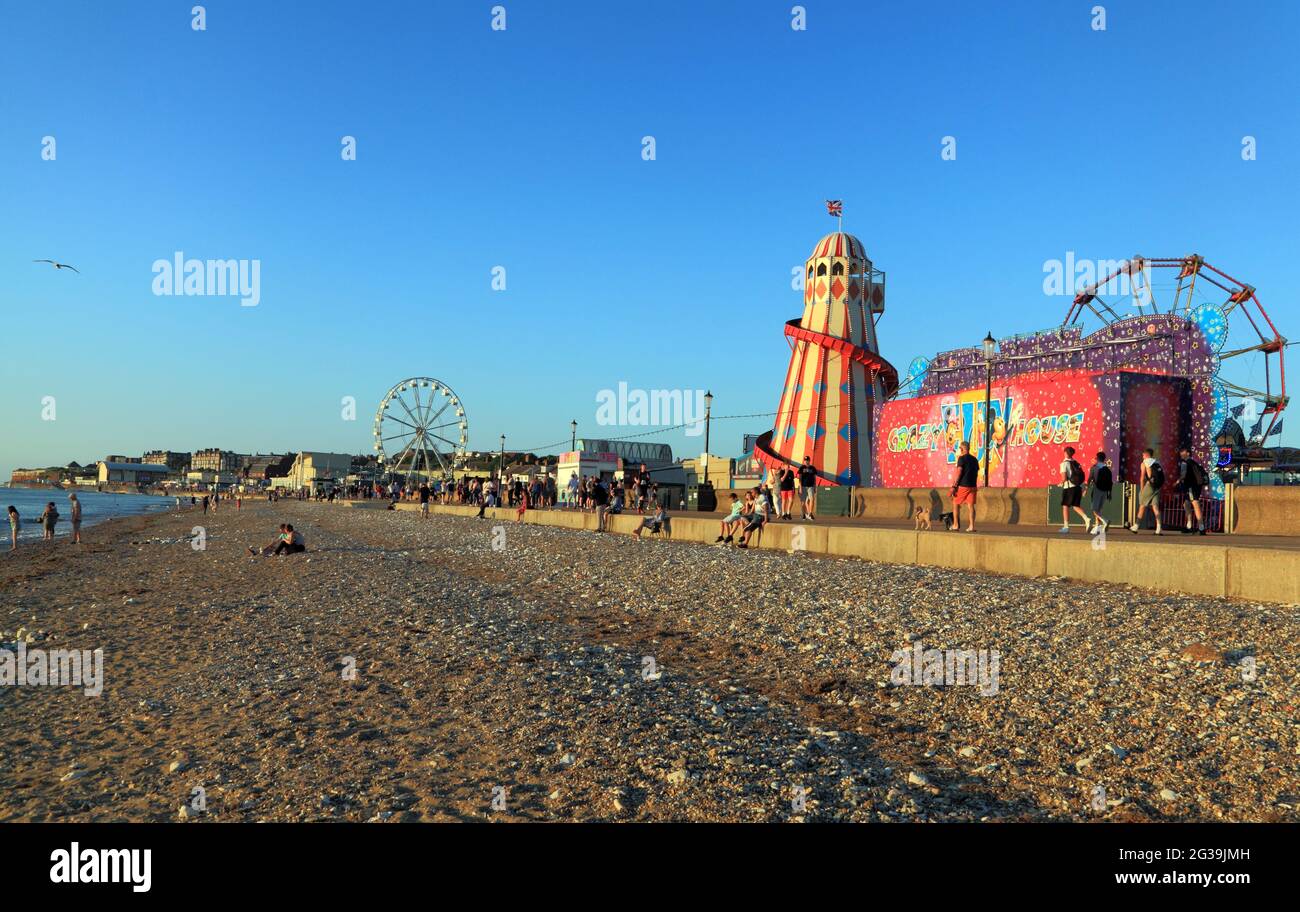 Hunstanton, Funfair, Pleasure Beach, Seafront, Beach, Promenade, Town ...