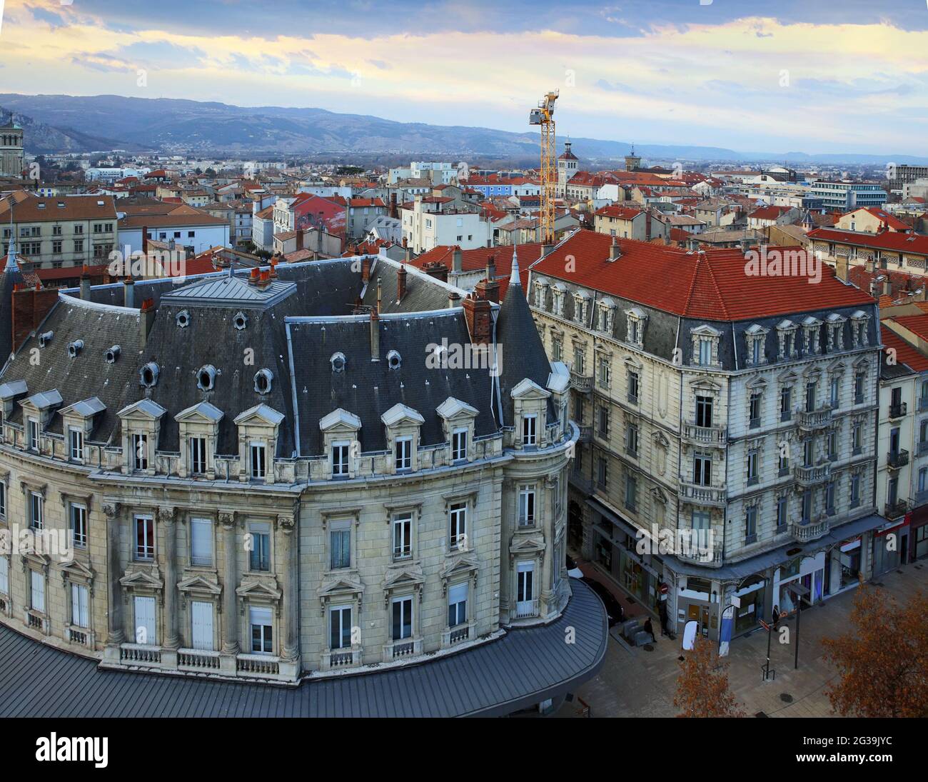 Architecture of Valence, France Stock Photo - Alamy