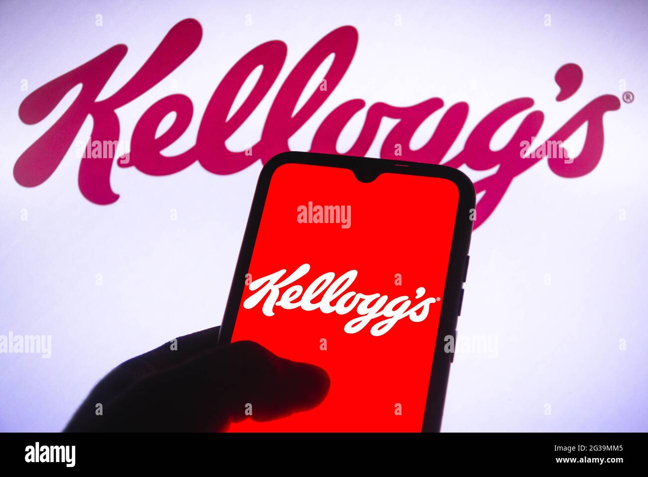 Kellogg logo hi-res stock photography and images - Alamy
