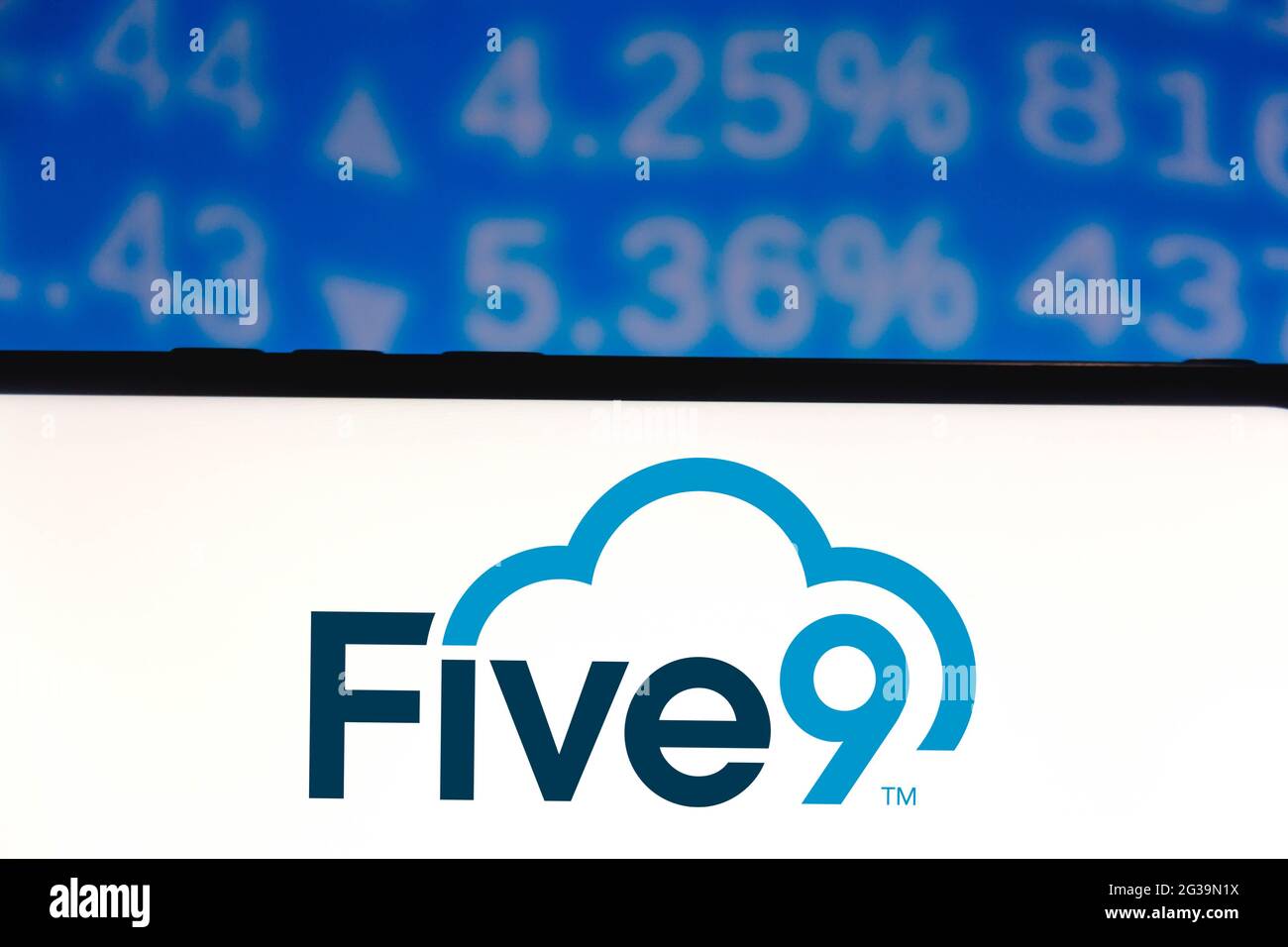 Five9 logo hi-res stock photography and images - Alamy