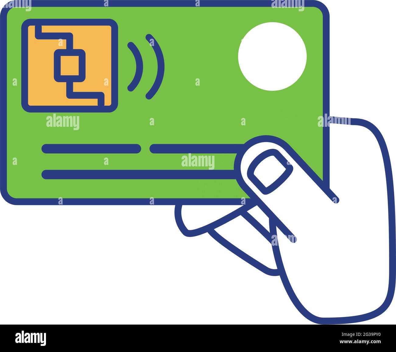 hand with bank card Stock Vector Image & Art - Alamy