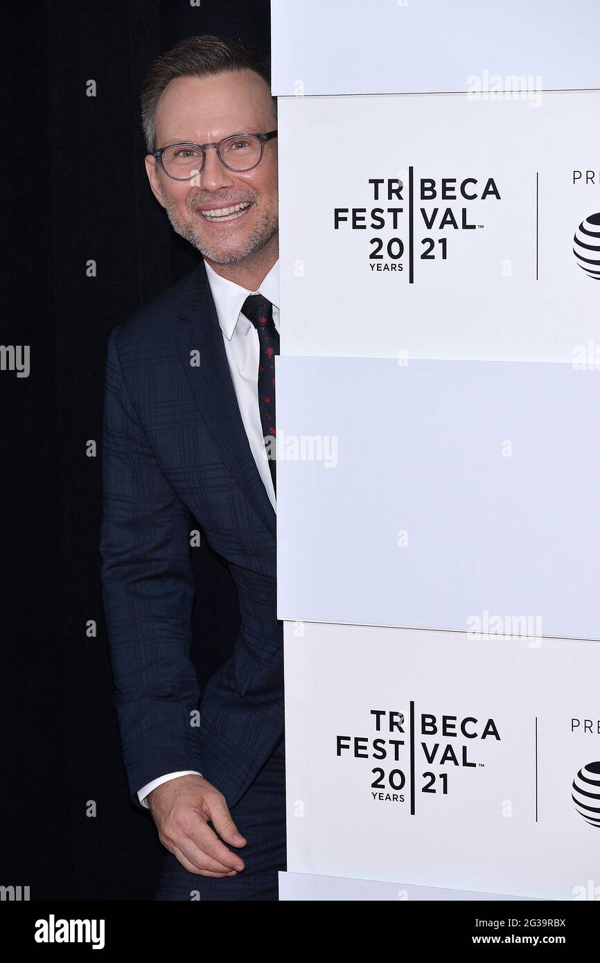 New York, USA. 14th June, 2021. Actor Christian Slater attends the “Dr ...