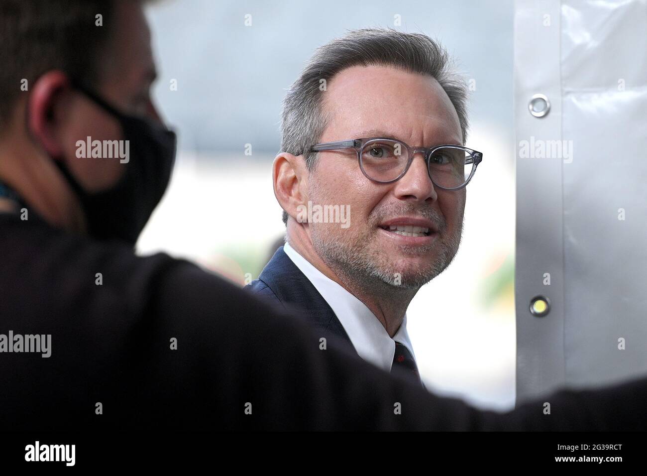 New York, USA. 14th June, 2021. Actor Christian Slater attends the “Dr ...
