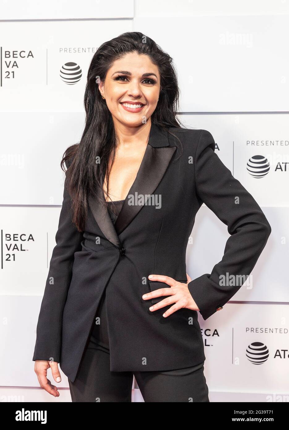 Conductor Alexandra Arrieche attends 2021 Tribeca Festival Premiere of ...