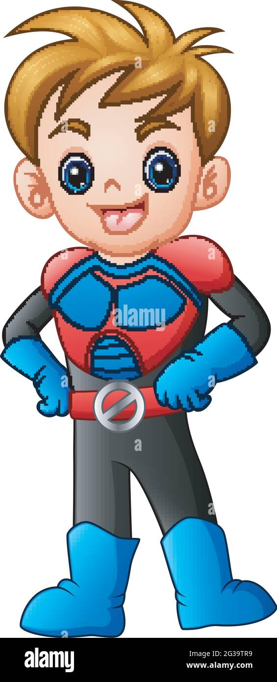Boy superhero help Stock Vector Images - Alamy