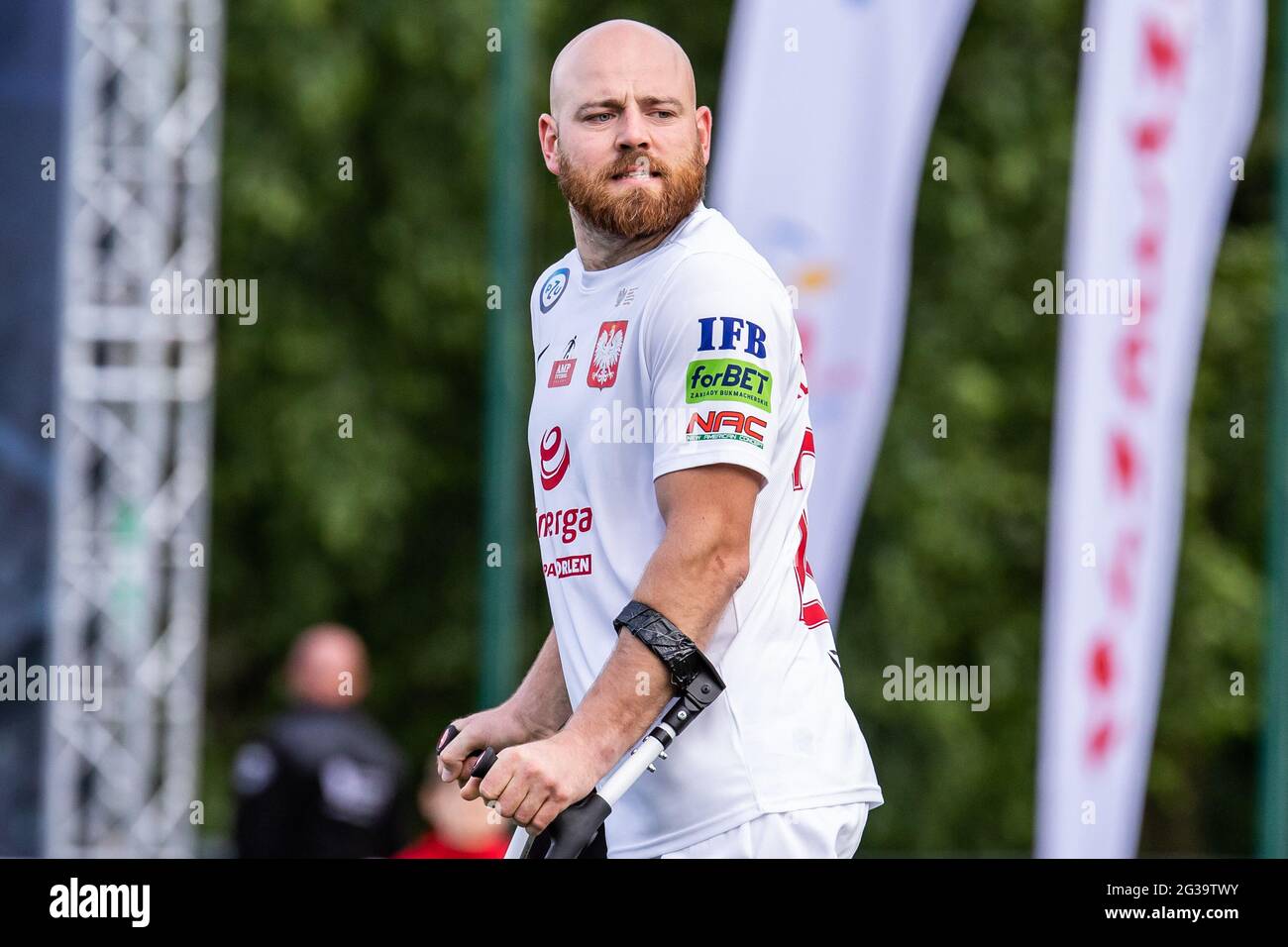 Warsaw, Poland. 13th June, 2021. Mariusz Adamczyk of Poland seen in ...