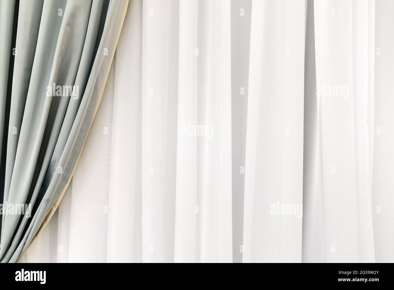 Background texture of decoration draperies layered curtains Stock Photo ...