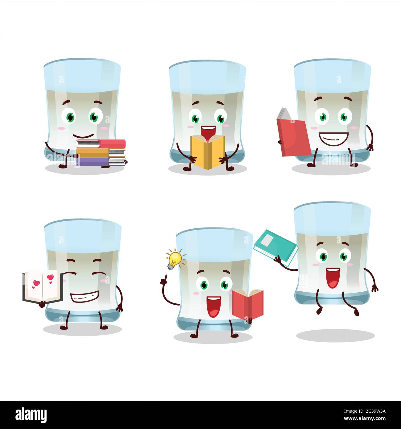 A picture of tuica cartoon character concept reading an amusing book ...